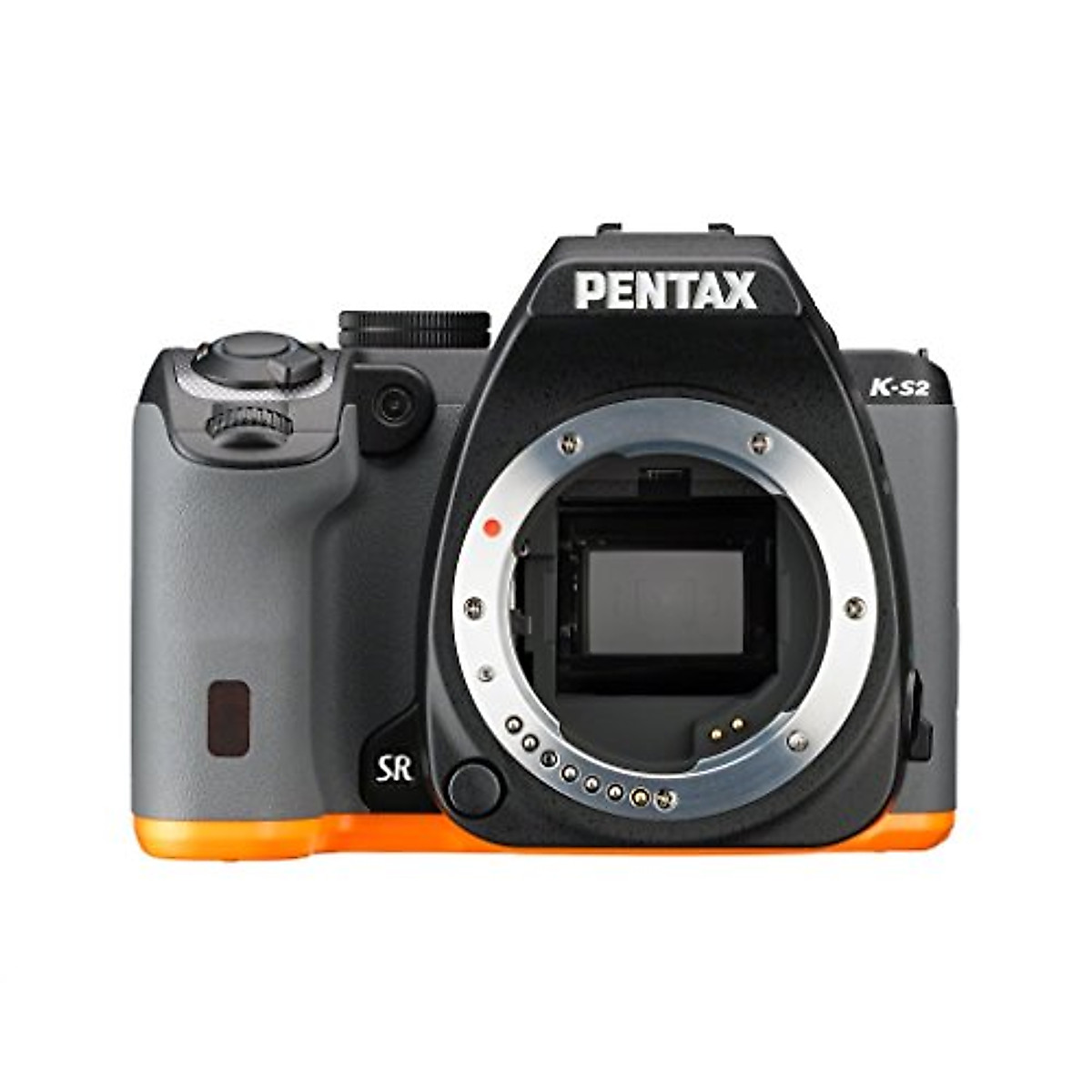 Pentax K-S2 20MP Wi-Fi Enabled Weatherized SLR Body Only (Black/Orange)