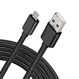 DIGITMON 6ft Replacement USB Power Charging Cord Cable for Anker Soundcore Life Q20 Hybrid Active Noise Cancelling Headphone