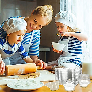 FVIEXE 100 Pack Individual Cupcake Containers, Single Plastic Cupcake Storage Boxes, Disposable Clear Cupcake Holder with Lid To Go Muffin Transport Carrier with 100 Pack Cupcake Liners for Party