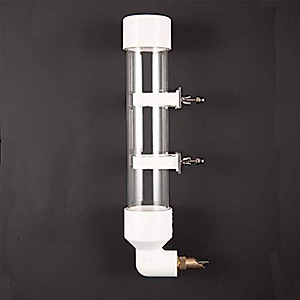 Bird Drinker, Waterer Parrot Automatic Drinking Device Cage Suspended for Parakeet Cockatiel Conure African Grey Macaw Lovebird - Size M