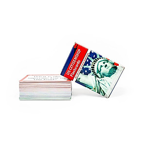 US Citizenship Flash Cards 2025 and 2026: USCIS Naturalization Test Flashcards Study Guide with All 100 Civics Exam Questions and Answers [2nd Edition]