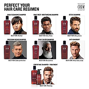 American Crew Men's Conditioner, Daily Moisturizing Conditioner, Naturally Derived, Vegan Formula, Citrus Mint, 8.45 Fl Oz