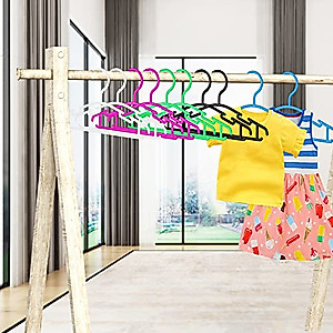 Baby Nursery Closet Hangers,Non-Slip Laundry Infant Pant Hanger for Newborn Clothes Gift,Ultra-Thin Child Coat Hanger for Girl Boy Toddler Kid,80pcs White (White, 40)