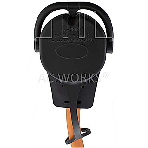 AC WORKS 50-Amp RV/ Range/ Generator 14-50 Piggy-Back Plug Adapter (to 15/20-Amp Household)