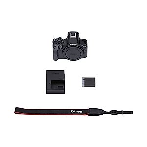 Canon EOS R50 Mirrorless Vlogging Camera (Body Only/Black), RF Mount, 24.2 MP, 4K Video, DIGIC X Image Processor, Subject Detection & Tracking, Compact, Smartphone Connection, Content Creator