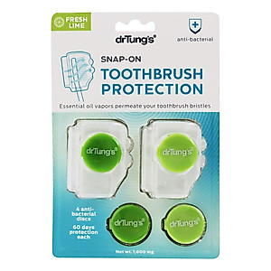 DR. TUNG'S TBRUSH SANITIZER,SNAP-ON, 6/2 PK