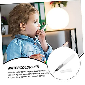 VILLCASE 6pcs Calligraphy Pen Set Oil Painting Brushes Oil Painting Set Watercolor Pens Brush Set Paint Brush Pens Water Brush Pen Set Water Color Brush Pens Water Coloring Brush Pen Pencil