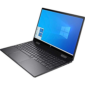 2020 HP Envy X360 2-in-1 15.6 Inch Touchscreen Laptop (AMD Quad-Core Ryzen 7, AMD Radeon RX Vega 10, 32GB RAM, 1TB SSD, Backlit Keyboard, WiFi, Bluetooth, HDMI, Windows 10 Home) (Black)