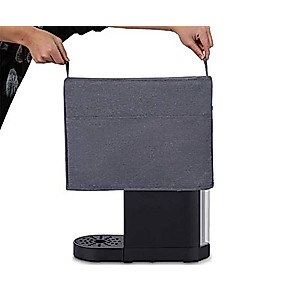 YELAIYEHAO Single Serve Coffee Makers Cover for Keurig Coffee Maker K-Slim (grey, 15.5"X5.5"X12")