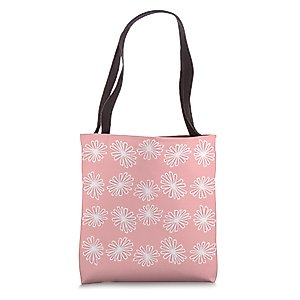Vintage Pyrex Pink Daisy, Retro Kitchen Tote Bag