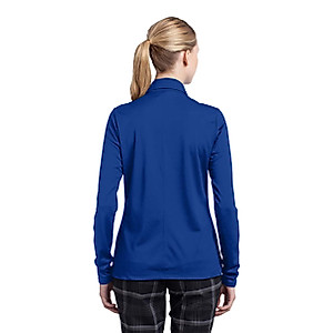 Nike Golf Ladies Long Sleeve Dri-FIT Stretch Tech Polo. 545322 Blue Sapphire L