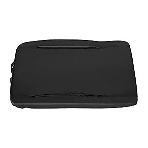 Flash Furniture Malta Portable Stadium Seat for Bleachers or Benches, Padded Stadium Chair with Backpack Straps and Storage, 265 lb. Weight Capacity, Black