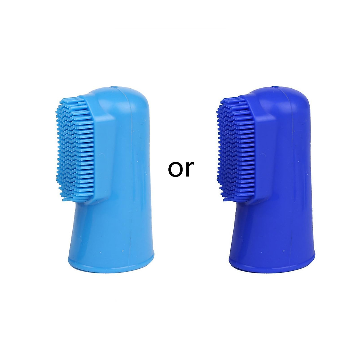 Dog Toothbrush For Teeth Cleaning Finger Brush With Bristles 2-Side Designs Fingerbrush To Effective Freshen Pet Breath Dog Toothbrush Silicone Finger Brush With Bristles Small For Dogs And Cats Dog