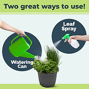 Herb Plant Food for All Edible Herbs, Leafy Greens and Veggies, Liquid Houseplant Fertilizer 8 oz (250mL)