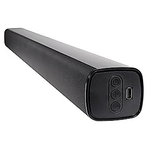 Rockville ROCKBAR 40" 400W Soundbar W/Wireless Subwoofer/Bluetooth/HDMI/Optical, Black