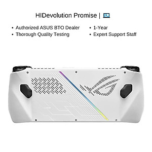 HIDevolution ASUS ROG Ally RC71L 7" FHD 120Hz, 3.3 GHz Ryzen Z1 Extreme, AMD Radeon, 16 GB LPDDR5 RAM, 1 TB PCIe SSD, Windows 11 Home