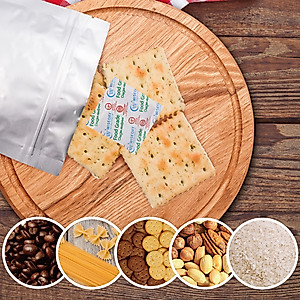 Wisesorb Oxygen Absorbers for Food Storage 300CC 100 Packets, Food Grade Oxygen Absorbers, O2 Absorbers Food Grade for Food Storage