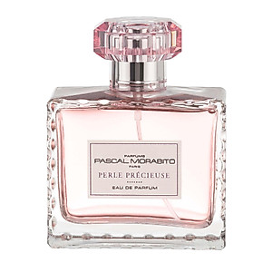 Pascal Morabito - Perle Precieuse- 3.4 Oz Eau De Parfum - Fragrance Mist For Women - Powdery Floral Musk Scent - Perfume Spray With Mandarin, Pear, Rose, Musk, Vanilla Accords