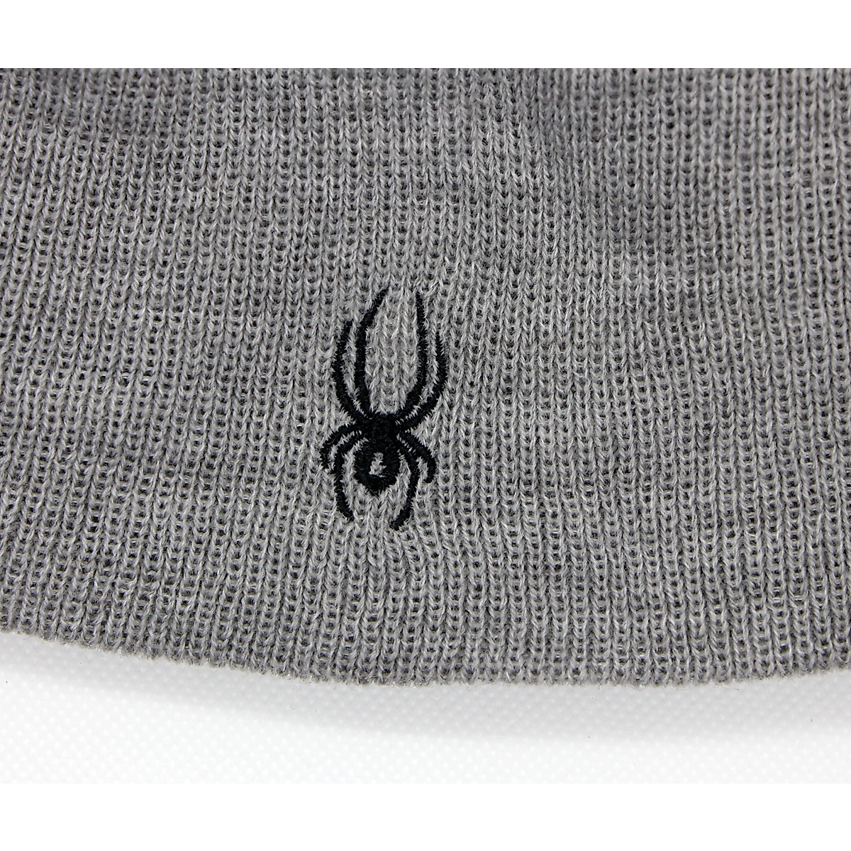Spyder Wool Blend Beanies Hat for Men & Women | Two Packs with Inner Fleece Lined Headband | Black and Grey | One Size Fit Most