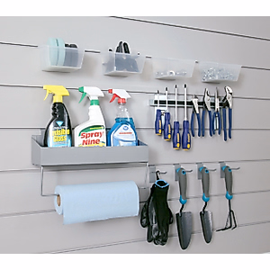 CrownWall Garage Organizer Kit - Accessories (CW10ORG-K)