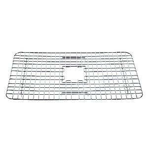 SinkSense Wren 27" x 15" Kitchen Sink Bottom Grid, Stainless Steel