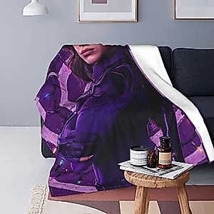 Hailee Steinfeld Flannel Fleece Blankets Ultra-Soft Warm Throw Blankets for Couch and Bed 60"X50"