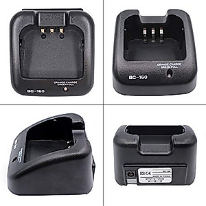 BC-160 Charger for BP-232 Icom Portable Radio IC-A14 IC-F15 IC-F3011 IC-F4011 IC-F3161 F14 F24 F3011 F4011