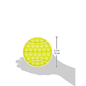 Tennis Push Pop - Fidget Toys - Party Favors - Novelty Toys & Amusements - Sensory Toys - Anxiety Relief - Stress Relief - Reduce Emotional or Energetic Overwhelm - Autism ADD ADHD