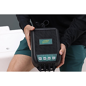 Battery Tender WaveCharge 12 AMP - 4 Bank Multibank Charger - 3 AMPs Per Bank - Selectable 12V / 6V - Smart and Switchable Multi Battery Charger and Maintainer - 022-1004-DL-WH