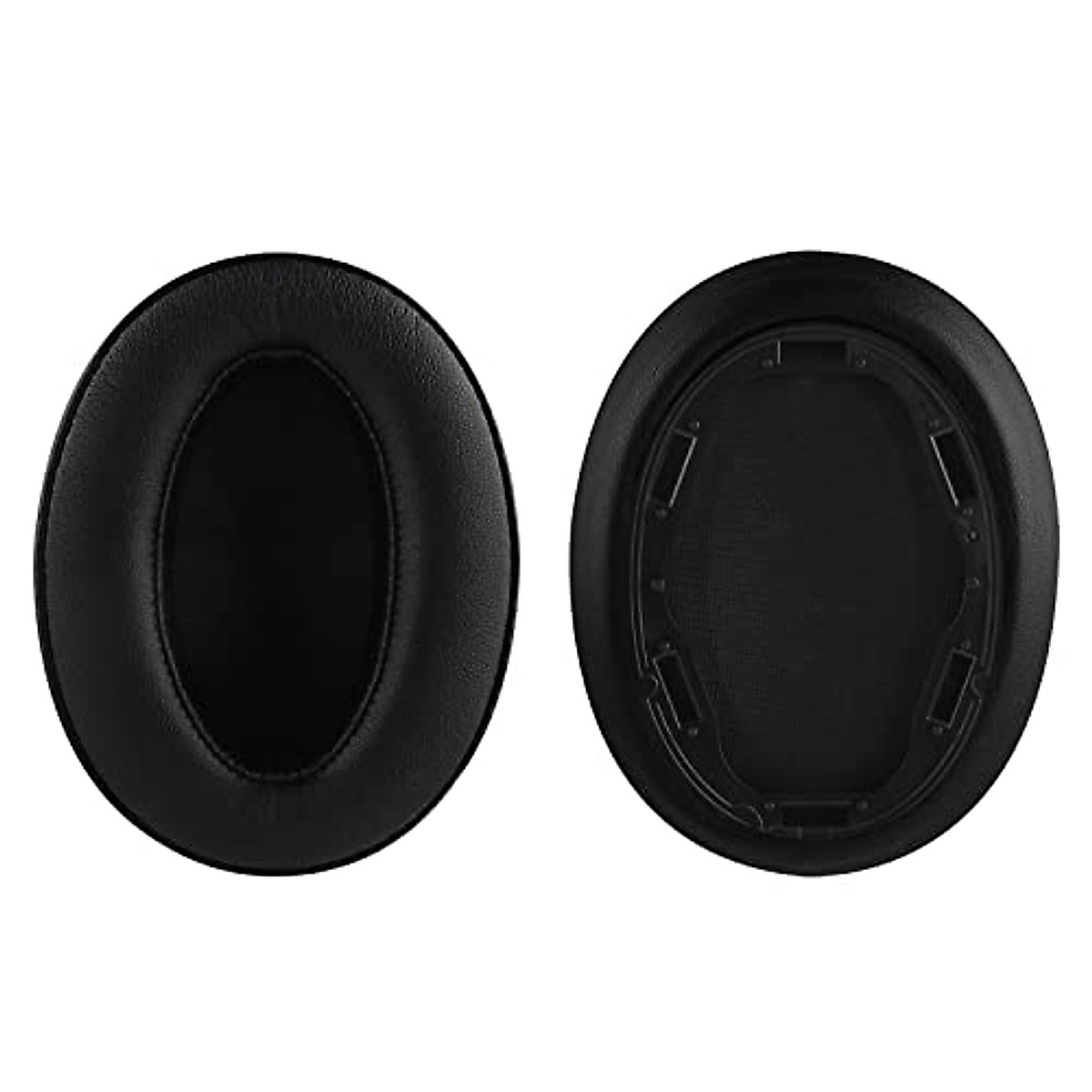 Geekria QuickFit Replacement Ear Pads for Sony WH-H910N Wireless Noise-Canceling Headphones Ear Cushions, Headset Earpads, Ear Cups Repair Parts (Black)