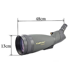 Visionking 30-90x100 HD Spotting Scope Waterproof Monoculars Telescope Green