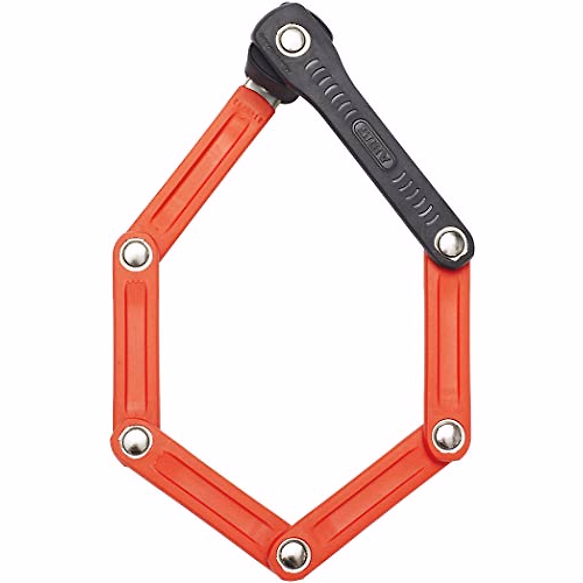 ABUS Bordo Ugrip Lite 6055/60cm Security Level 7 Bike Lock, Red