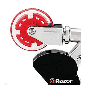 Razor Spark+ Kick Scooter - LED Light-Up Wheels, Spark Bar, Lightweight Aluminum Frame, Foldable, Adjustable Handlebars