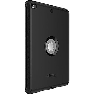OtterBox Defender Series Case for iPad 7th, 8th & 9th Gen (10.2" Display - 2019, 2020 & 2021 version) - BLACK, Rugged, Durable, Multi-Layer Protection