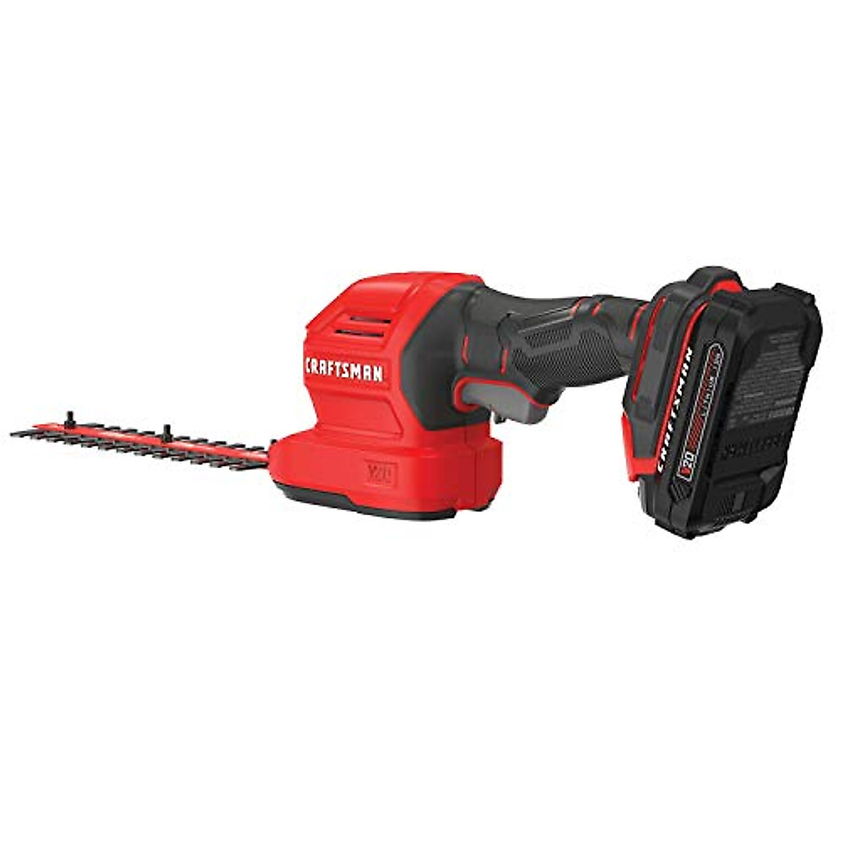 CRAFTSMAN V20 Cordless Handheld Grass Trimmer and Mini Hedge Trimmer Kit (CMCSS800C1)