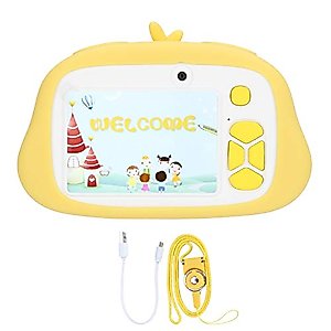 Jopwkuin Children Camera, Duck Children Camera Durable and Drop‑Resistant Supports 720P Video Portable Digital Camera with a Lanyard for Intimate Gift for Children