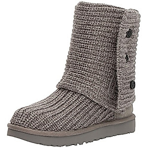 UGG Women's Classic Cardy Winter Boot, Grey, 11 B US