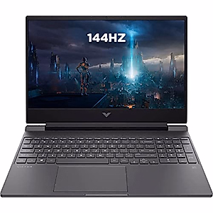 HP Victus 15 Gaming Laptop | 15.6" FHD IPS 144Hz | AMD 8-Core Ryzen 7 5800H (>i7-11370H) | 16GB DDR4 512GB SSD | GeForce RTX 3050 Ti 4GB | Backlit HDMI USB-C B&O Win11Pro Black + 32GB MicroSD Card