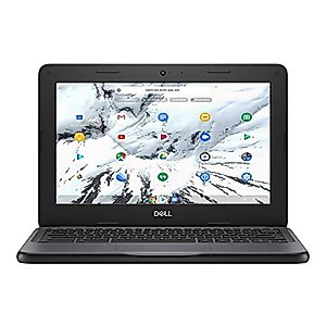 Dell Chromebook 11 3100 11.6" Chromebook - 1366 x 768 - Celeron N4020 - 4 GB RAM - 16 GB Flash Memory - Chrome OS - Intel HD Graphics - English (US) Keyboard - Bluetooth (Renewed)