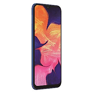 Samsung Galaxy A10, Global 4G LTE GSM Factory Unlocked A105M (International Mode), (32GB, 2GB RAM) 6.2" HD+ Infinity-V Display, (Blue) - Single Sim