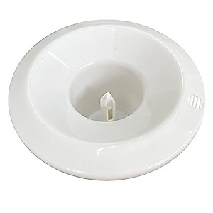 Proshopping 1 PCS Water Dispenser Smart Seat, Water Cooler Smart Seat, Plastic Water Dispenser WaterGuard Assembly Bottle Holder Replacement Parts - for Bottled Water Coolers (White)