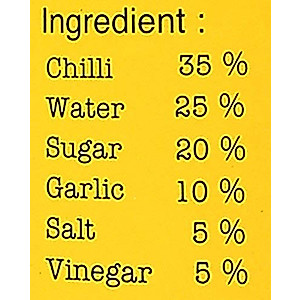 Shark Brand Sriracha Chili Sauce, Medium Hot, 25 Ounce Bottle Plus NineChef Brand Golden Heart Coffee Ice Tea Spoon (Pack 1)