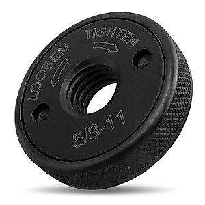 Mesee 5/8-11 Inch Thread Quick Release Angle Grinder Flange Nut Grinder Machine Fast Change Locking Nut Replacement Clamping Parts for Angle Grinder with 5/8"-11 Spindle