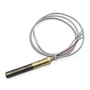 ARREPONT Thermopile 36" 750mv for Heat Glo Heatilator,Fireplace Thermopile Replacement Fireplace,Stove Accessories Replacement 2103-512， 60125501，h5882，60J79,60J7901，