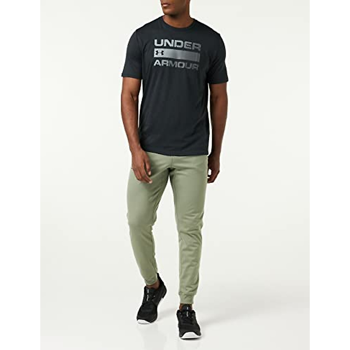 Under Armour Men's UA Team Issue Wordmark Short Sleeve XXL Black