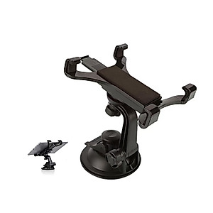 Car Tablet Holder Mount with Suction Cup Tablet Holder for Windshield Dash Desk Compatible with Samsung Galaxy Tab A S Series All 7-10 inches Tablet (All 7-10 inches Tablet)