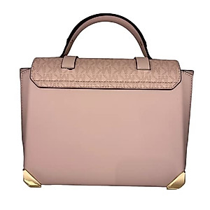 Michael Kors Manhattan Medium Powder Blush PVC Top Handle Purse Satchel Handbag