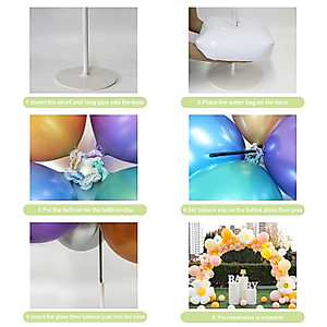 Balloon Arch Kit, 10Ft Width & 9Ft Height Adjustable Balloon Arch Stand For Wedding Baby Shower Birthday Party Full-month Baby Banquet Graduation Housewarming Christmas Decoration Supplies