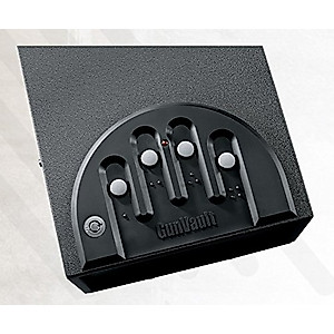 GunVault GV2000C-DLX Multi Vault Deluxe Gun Safe,Black