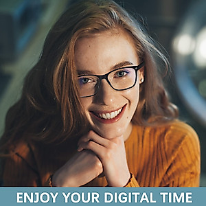 CLASAGA Progressive Multifocus Reading Glasses for Women, Blue Light Blocking Ladies Computer Readers with Spring Hinge (3 Mix Color, 1.75, multiplier_x)